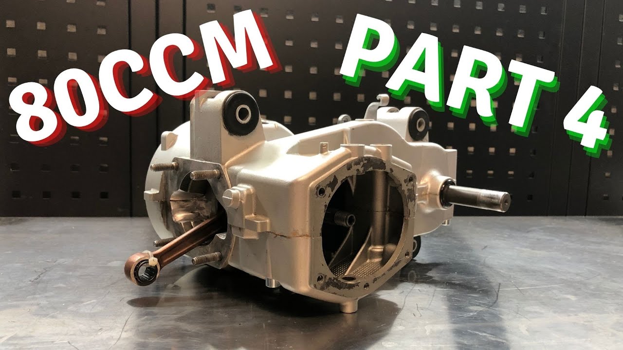 hercules prima 5 - 80ccm Tuning / Motor zusammenbauen - YouTube