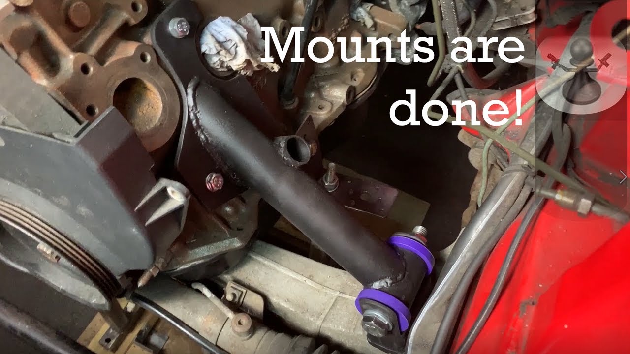 Porsche 924 S Turbo Build 11 - Finishing the Engine Mounts - YouTube