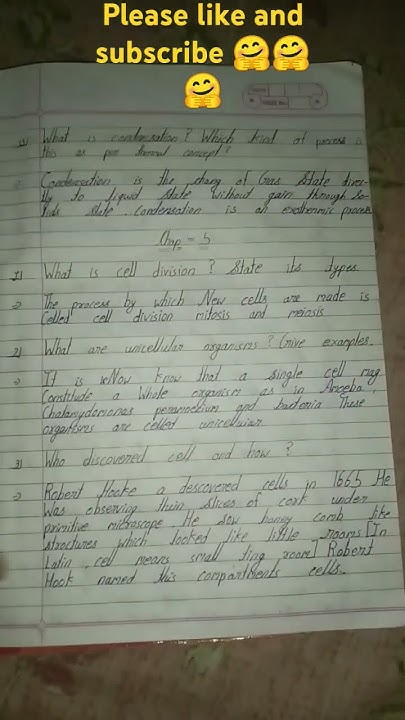 Std 9 English medium science assignment solution section B - YouTube