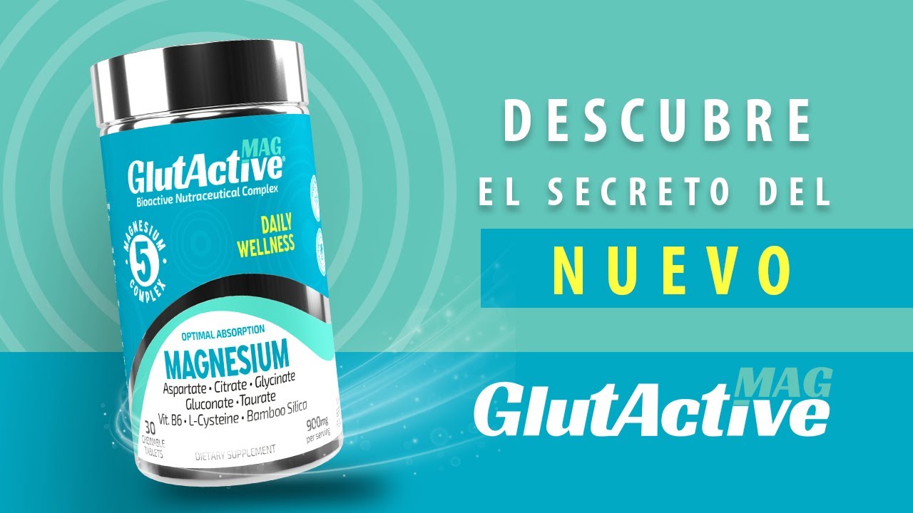 Descubre los múltiples beneficios del GLUTACTIVE MAGNESIO - YouTube