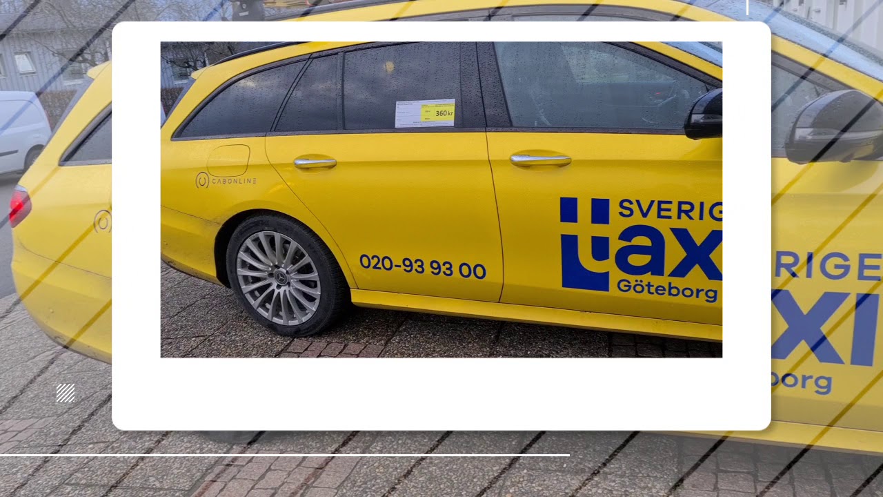 Taxi in Sweden - YouTube