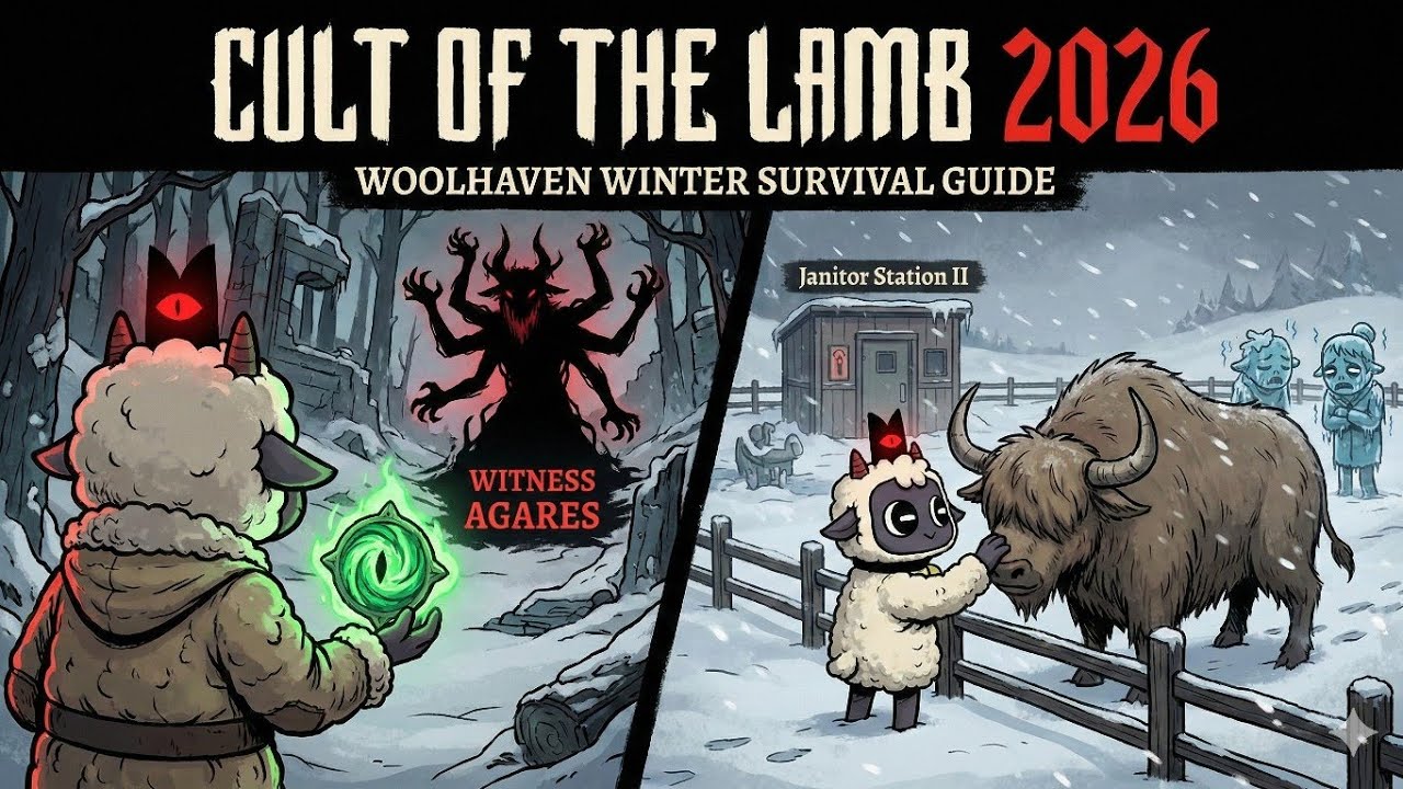 How to Get the Eye of Leshy & Defeat Witness Agares (Cult of the Lamb ...
