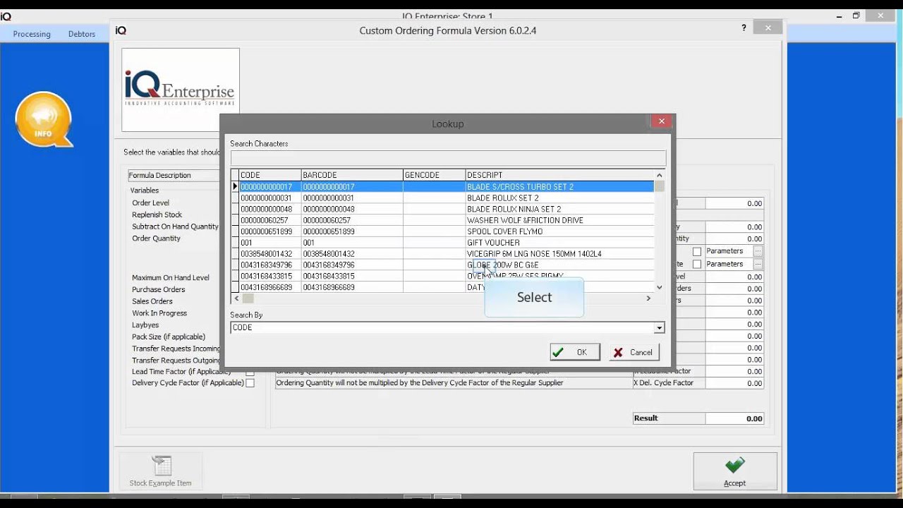 8 - Order Levels Order Formulas Auto Ordering - YouTube