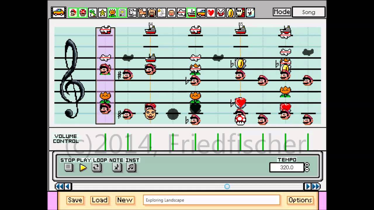 Original Composition - Mario Paint / FL Studio - "Exploring Landscape ...