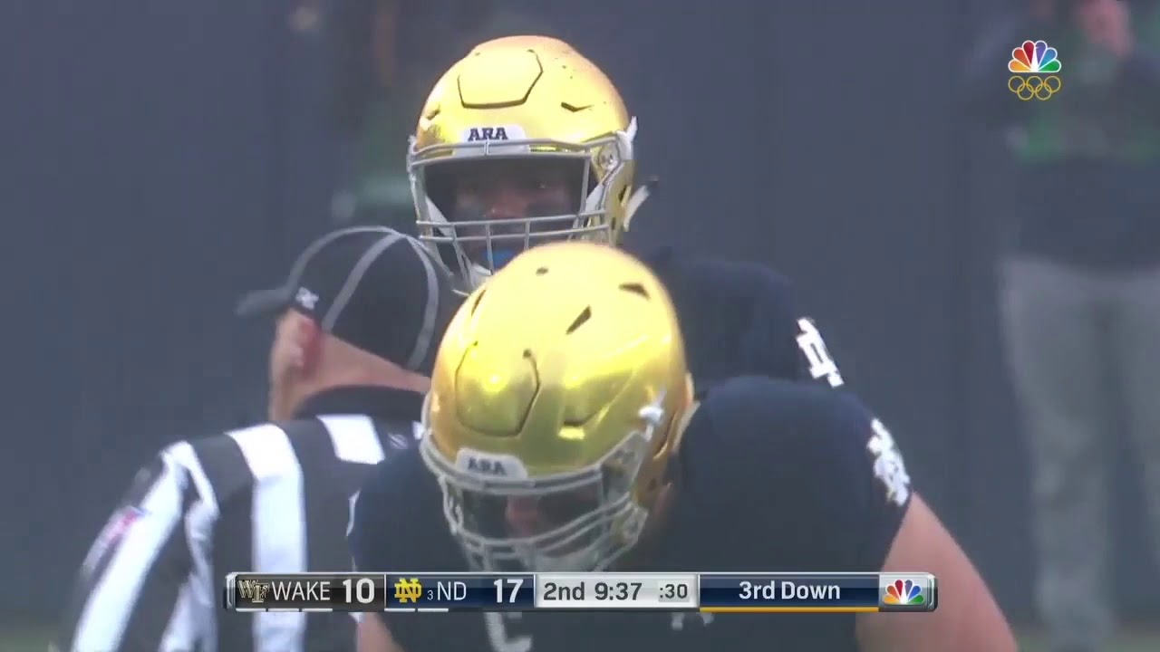 Notre Dame vs. Wake Forest Extended Highlights - YouTube
