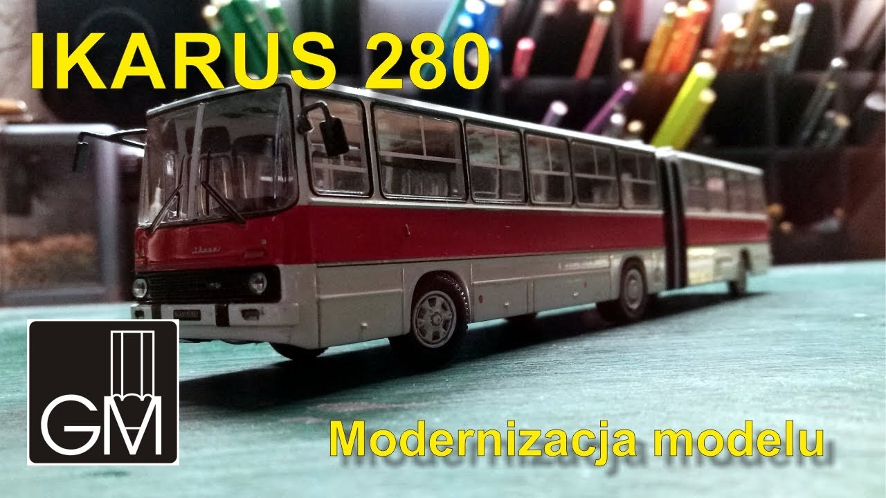 IKARUS 280 Kultowe Autobusy PRL waloryzacja i modernizacja modelu [BUS ...