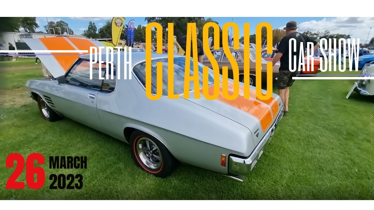 Perth Classic Car Show 2023 - we see a lot of great Aussie cars - YouTube