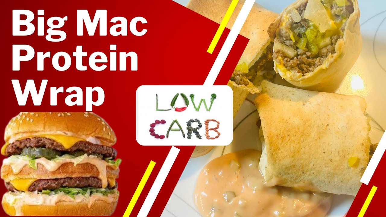 Big Mac Protein Wrap: A Healthy And Easy Recipe - YouTube