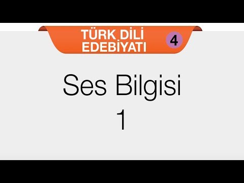 Roman - Ses Bilgisi 1