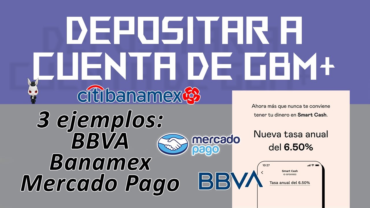 Depositar en GBM | Varios bancos - YouTube