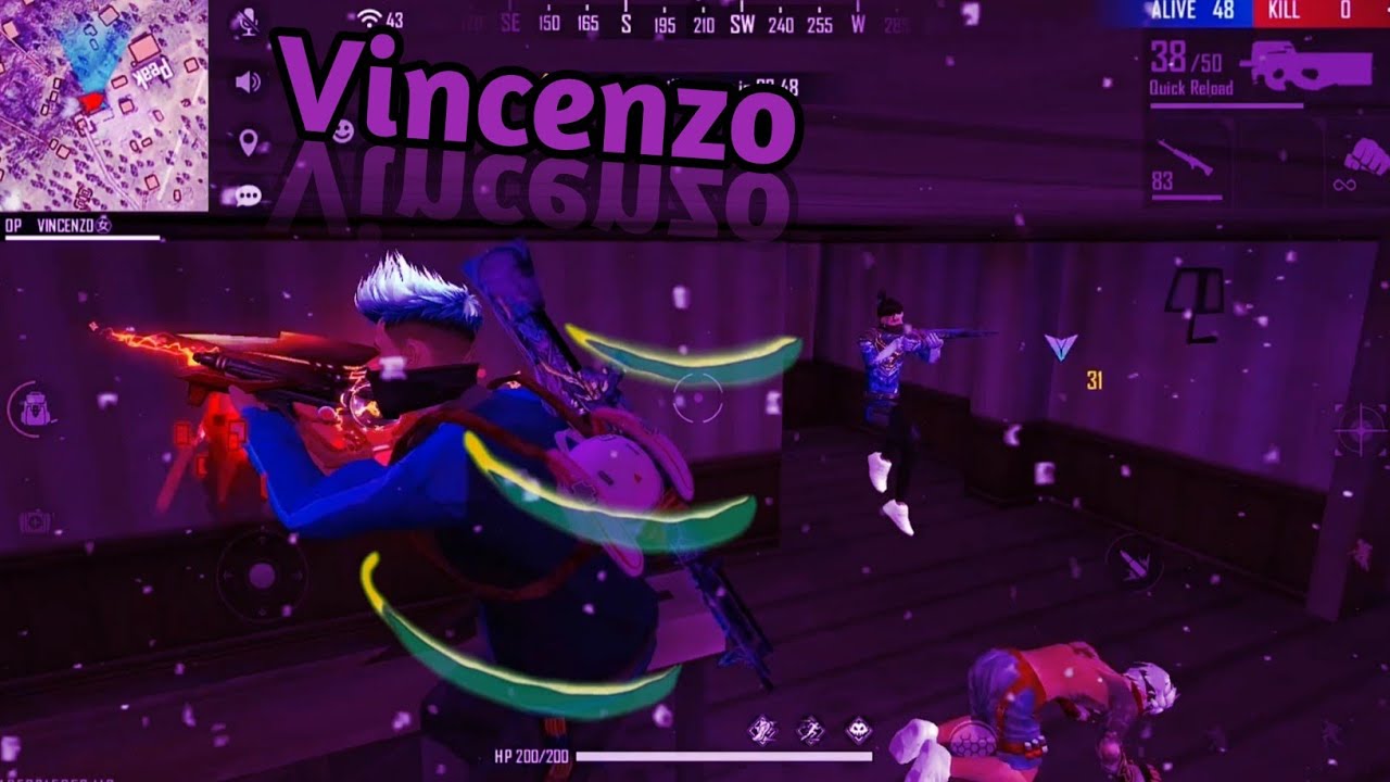 👽 Vincenzo Highlights ♥️ [ Ministar Gaming ] Garena Free Fire #3 - YouTube