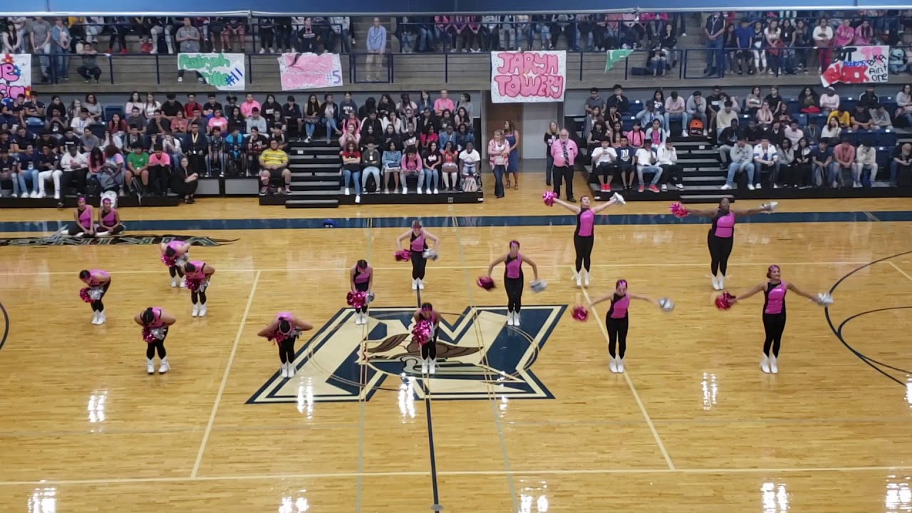 Team Pink Out Pep Rally Pom - 3 October 2019 - YouTube
