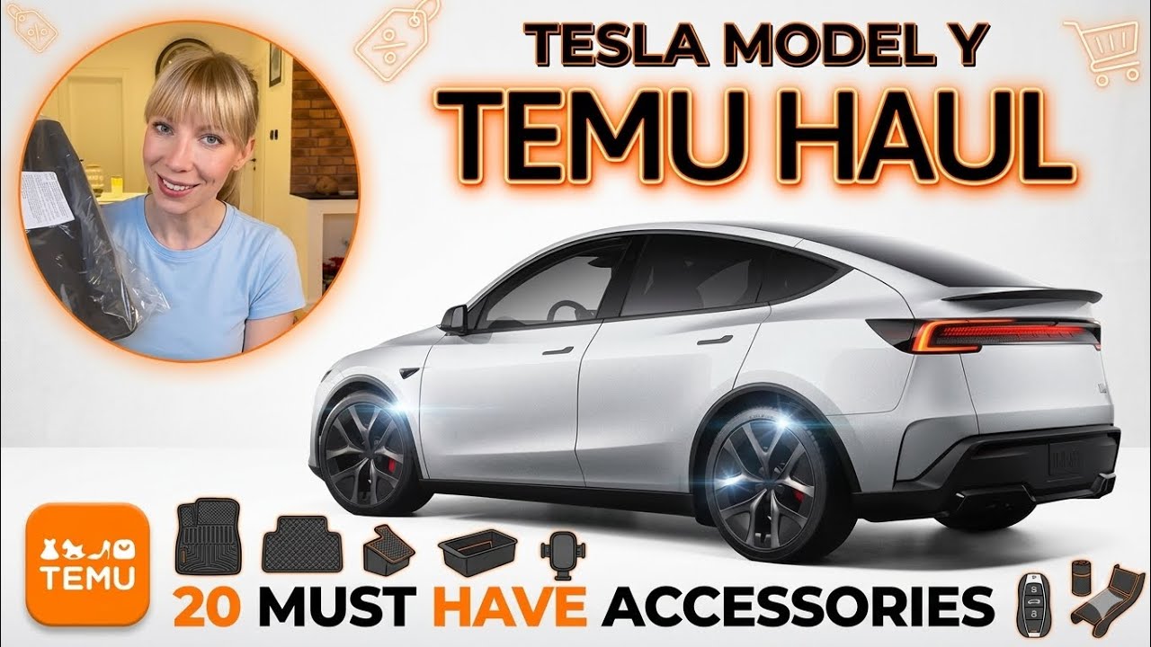 TESLA Model Y ⚡ ACCESSORIES 🔥 #tesla #temu - YouTube