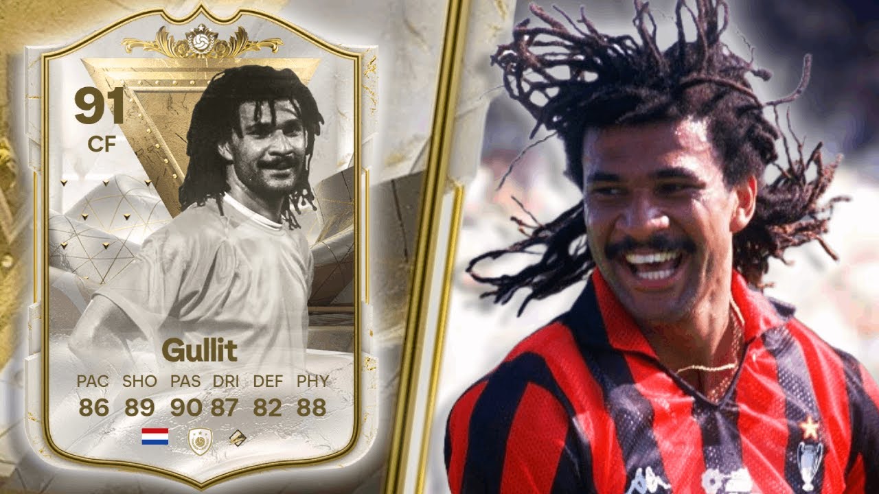 OMG! 🤩 91 Centurions Icon Gullit EA FC 24 Player Review - YouTube