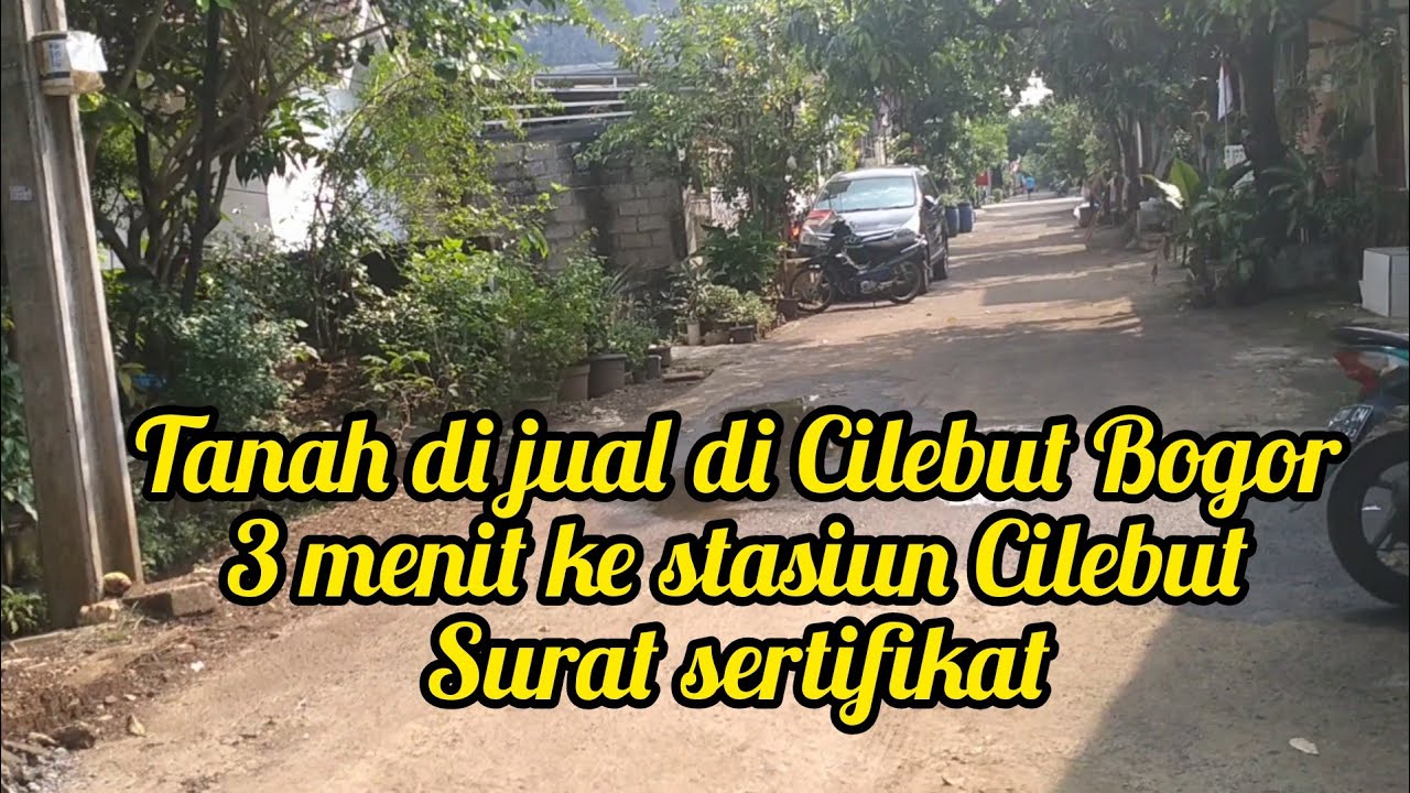 tanah di jual murah di perumahan luas 140 m2 - YouTube