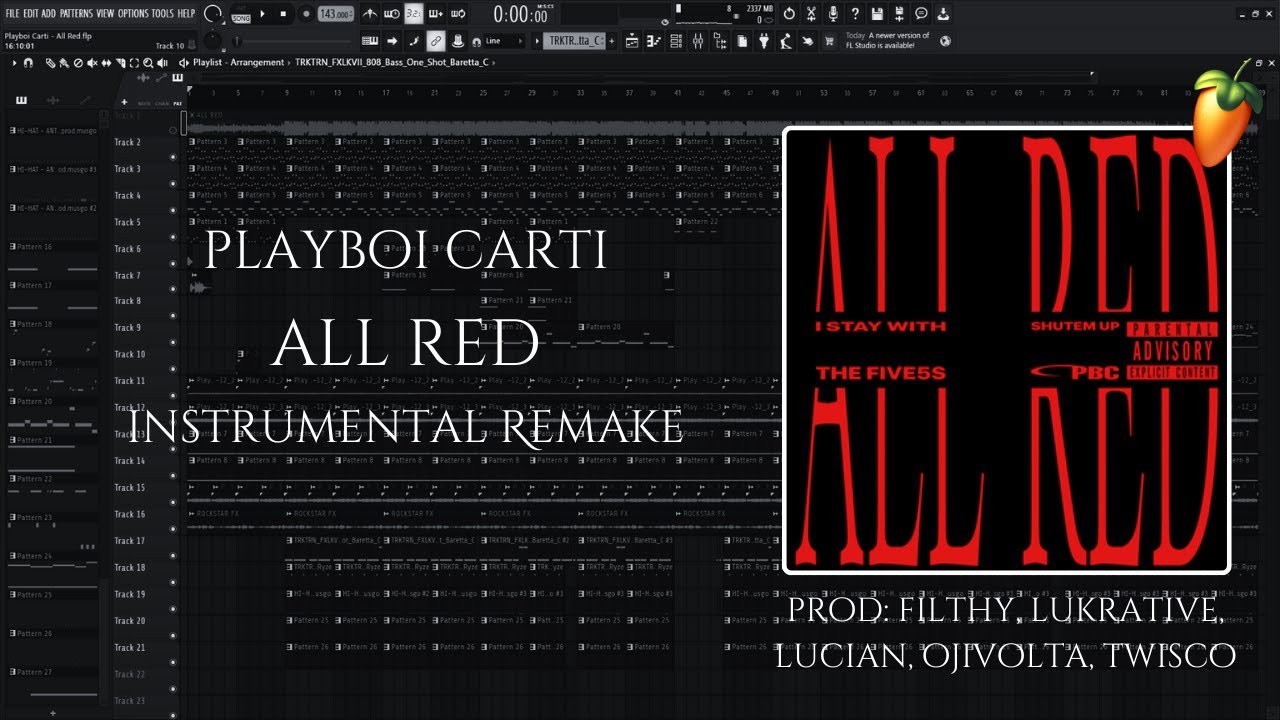 How "All Red" By Playboi Carti Was Made - YouTube