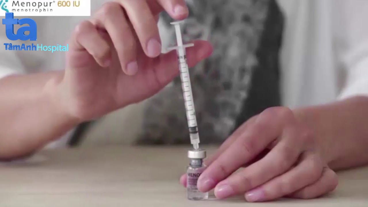Hướng dẫn dùng MENOPUR menotrophin 600 IU - YouTube