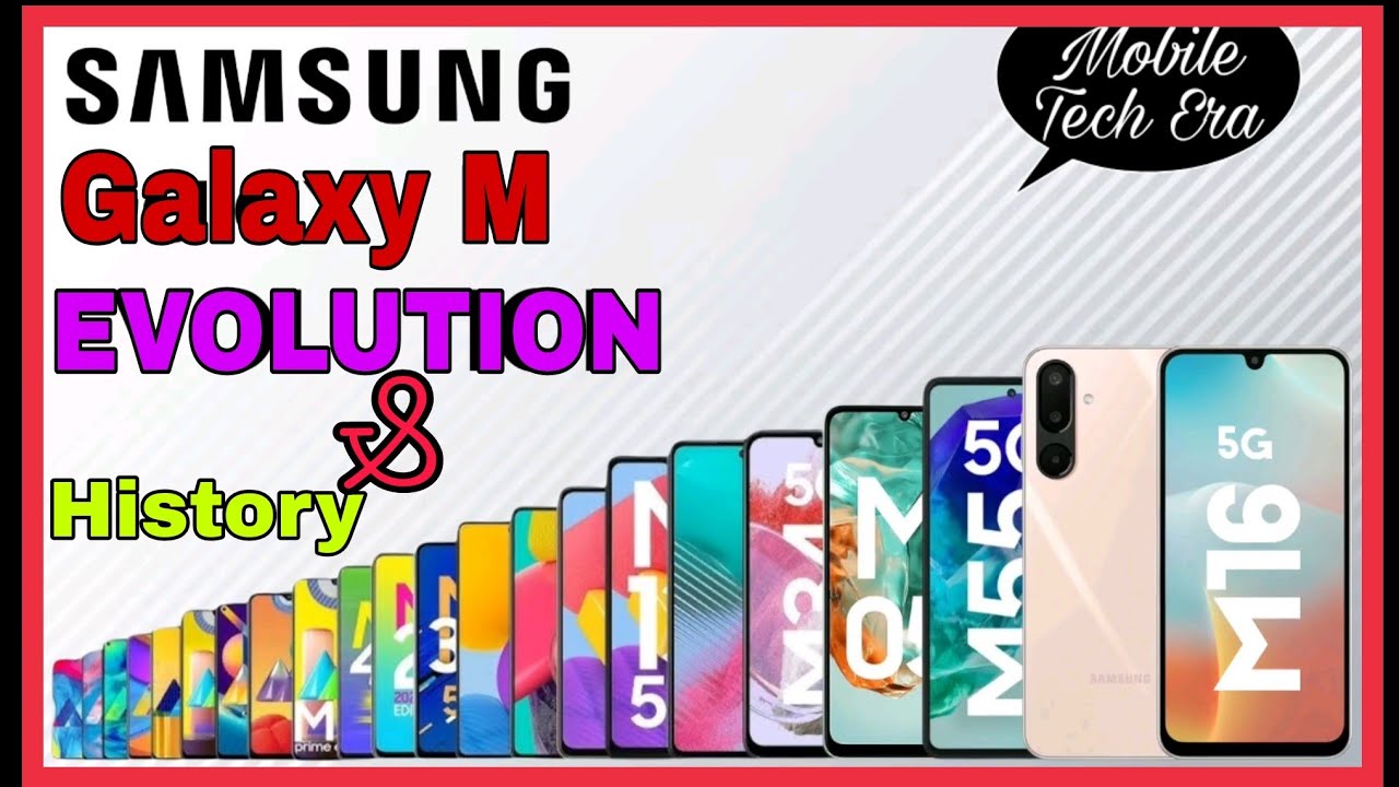 Samsung Galaxy M Series Evolution: 2019-2025 | A Comprehensive Journey ...