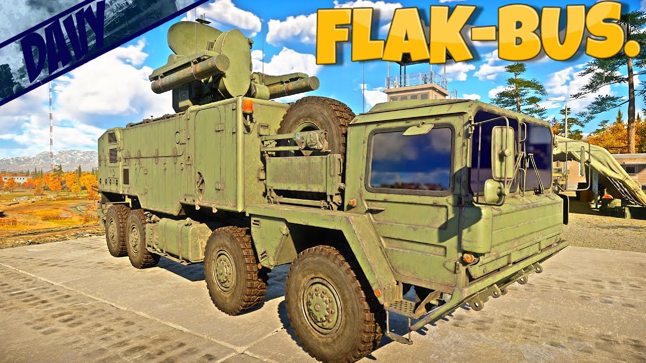 WAR THUNDER "NEW POWER" FLARAKRAD,ULTIMA ANTIAEREA TEDESCA DEL GIOCO ...