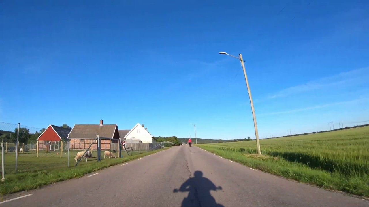 Motorcycle ride + beautiful country roads with sound and music. - YouTube