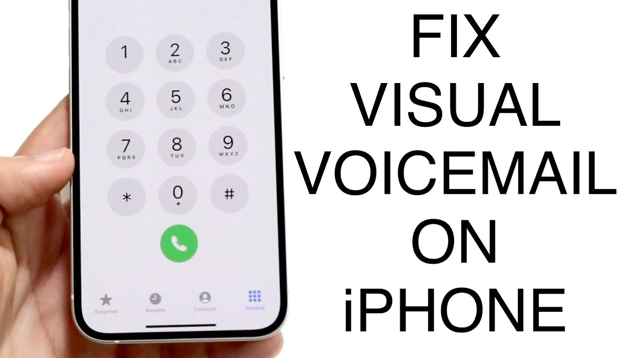 How To FIX Visual Voicemail On ANY iPhone! (2023) - YouTube