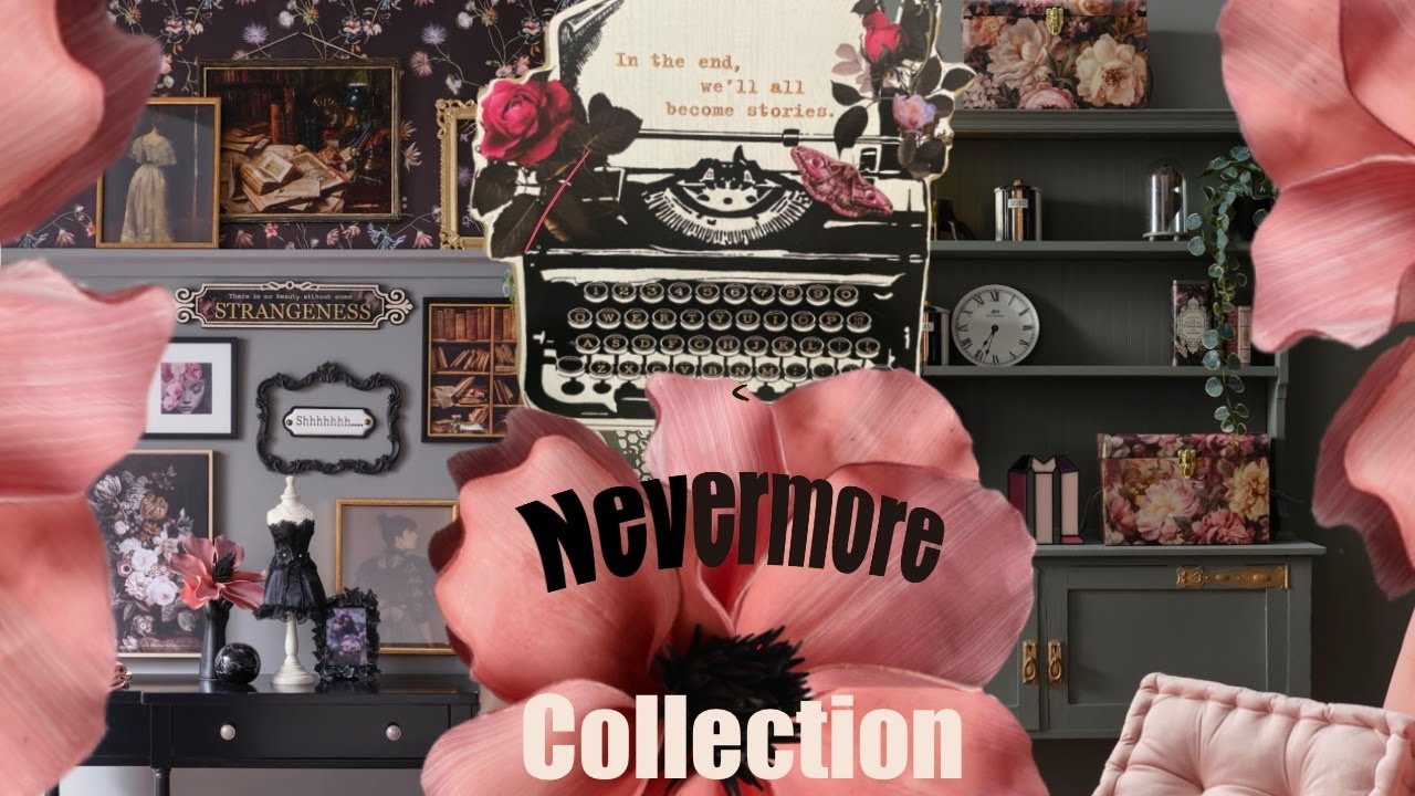 Michaels Canada Nevermore Collection I Taylor Swift Inspired Gothic Decor I Halloween Inspo 2024 ...