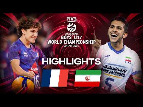France 🇫🇷 vs. Iran 🇮🇷 - Gold Match | Highlights | VBW - Men's U17 World Championship