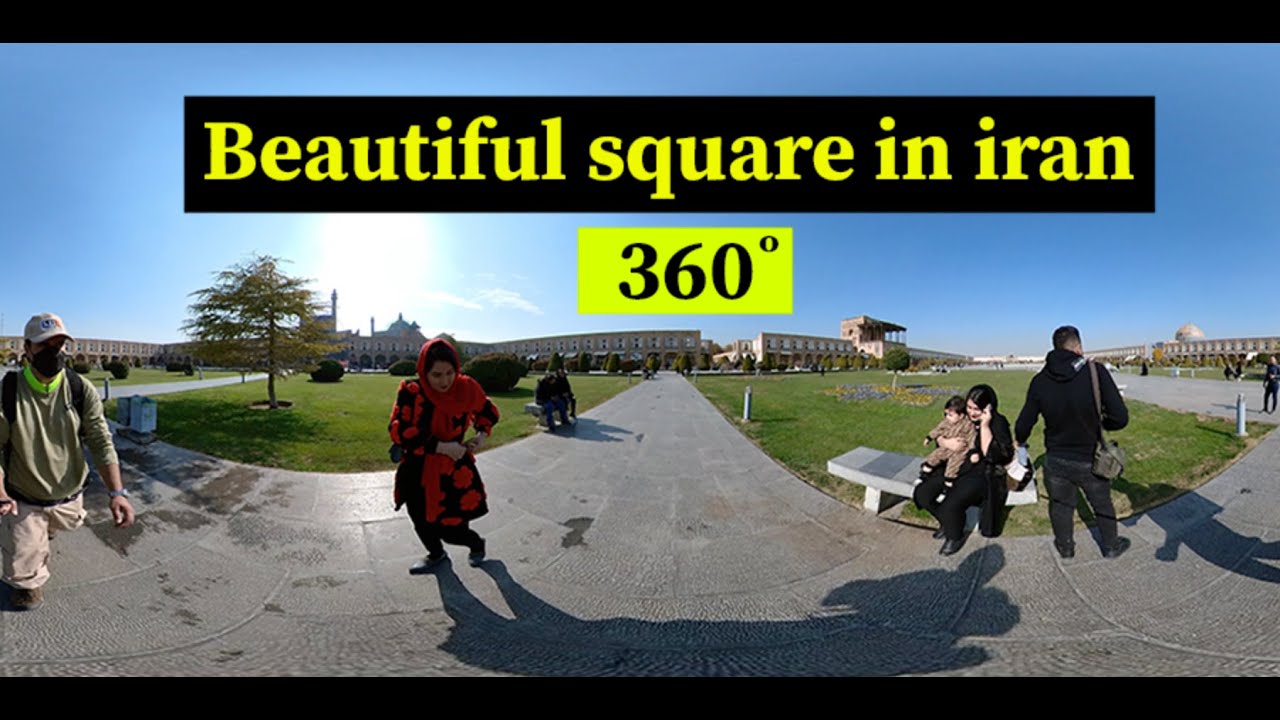 Beautiful square in Iran - YouTube
