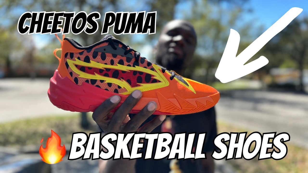 PUMA HOOPS x CHEETOS Scoot Basketball Shoes! - YouTube