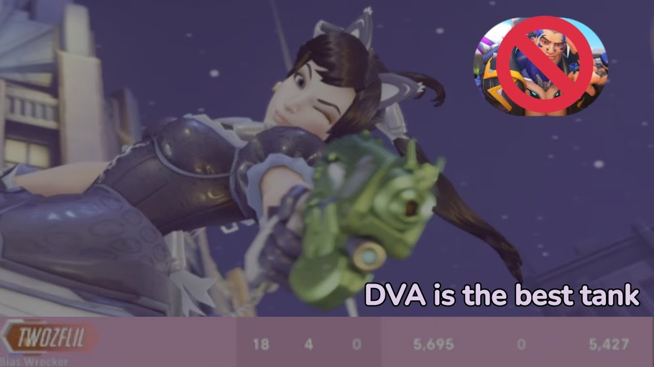 Hazard can't beat D.VA | Gameplay with dva (overwatch 2) - YouTube