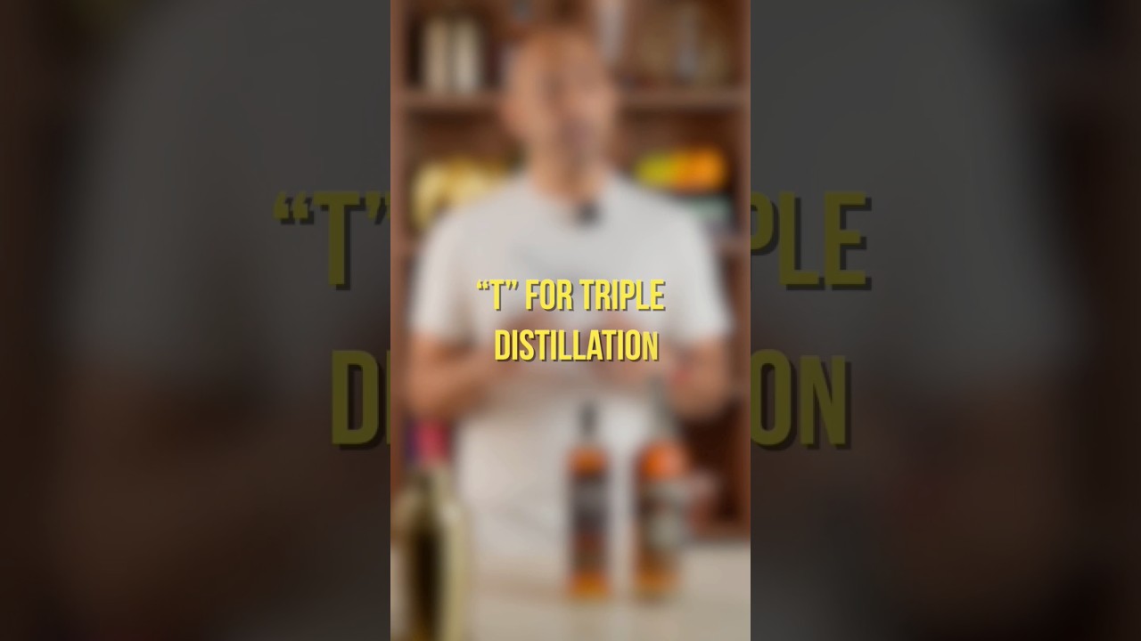 What does triple distillation do to a spirit? - YouTube