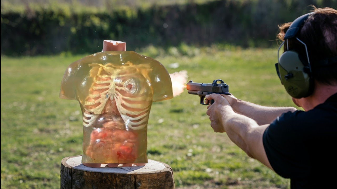 Handguns vs. Ballistic Gel: The Ultimate Showdown - YouTube