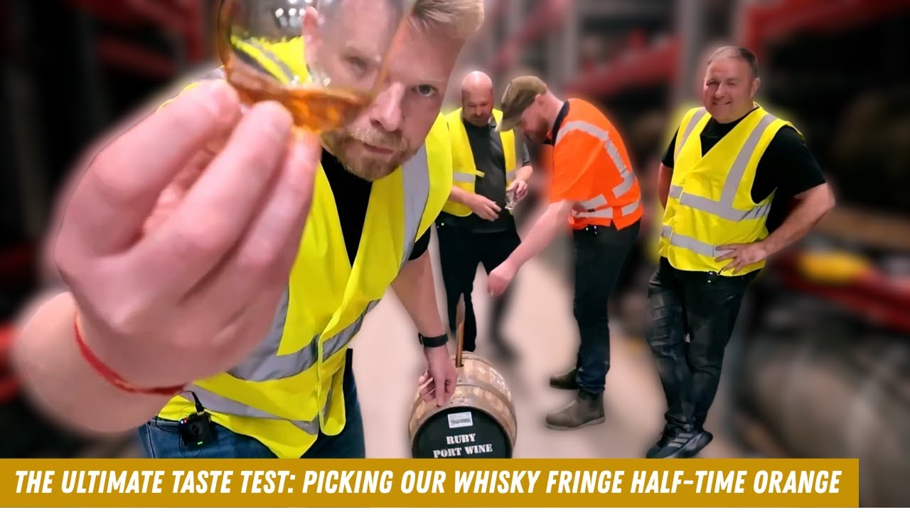 The Ultimate Taste Test: Picking Our Whisky Fringe Half-Time Orange ...