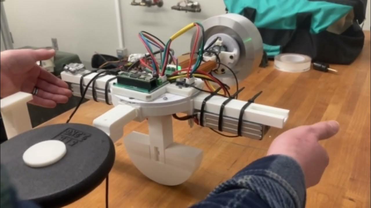 Satellite Reach Wheel Attitude Control System (3D Inverted Pendulum w ...