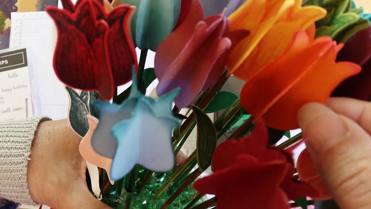 Making Tulips with the Tulip Builder Punch #StayHome - YouTube