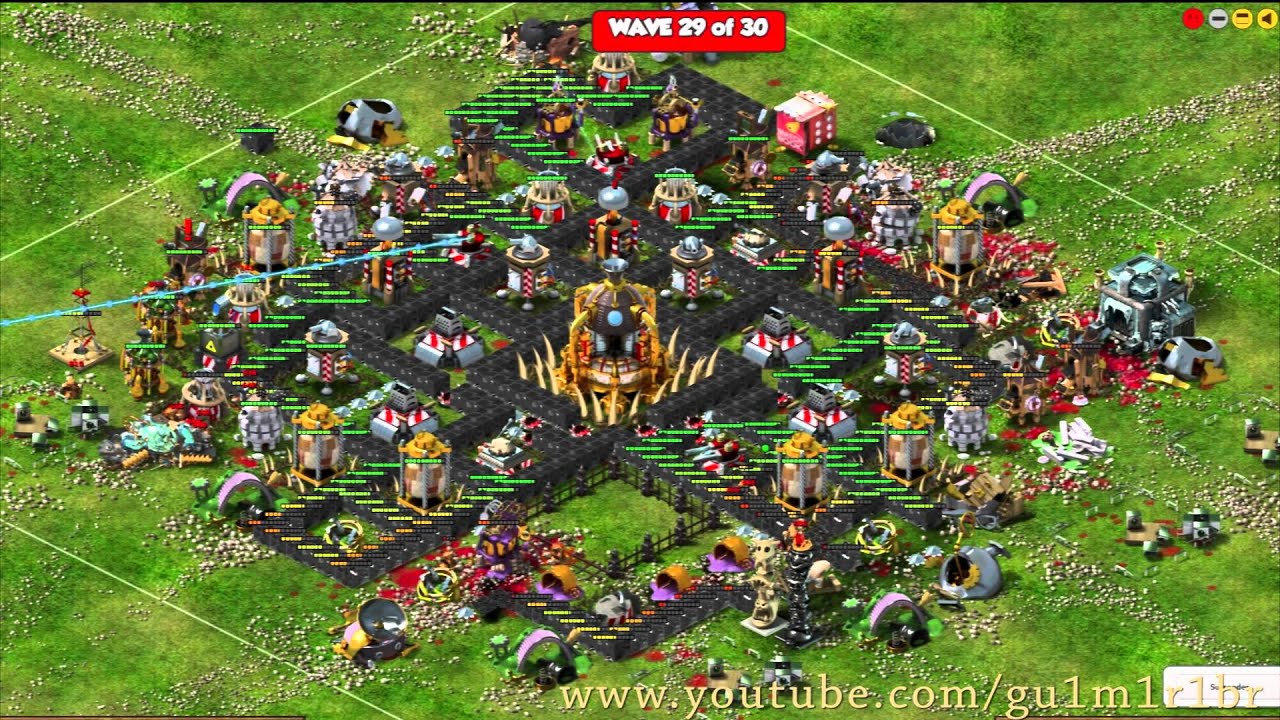 Backyard monsters - wild monster invasion 2 (Waves 28-30) - YouTube