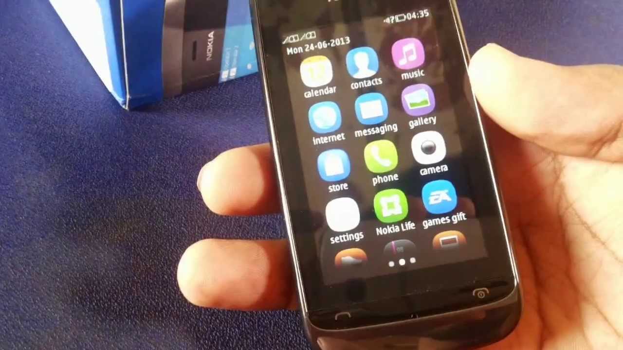 Nokia Asha 310 Unboxing and Review - YouTube