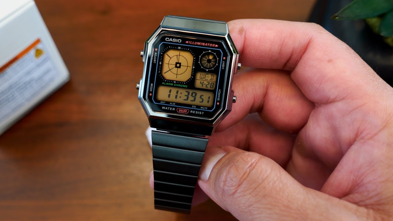 Casio Vintage Retro A130WEGG-1A Unboxing - YouTube