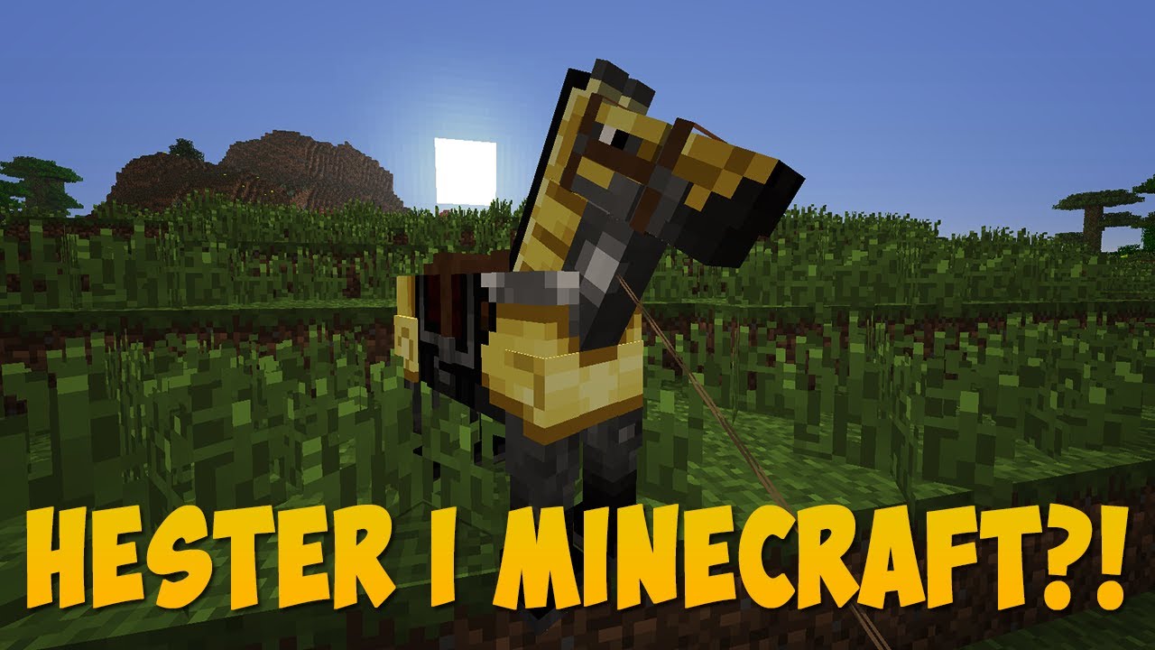 HESTER I MINECRAFT?! - Minecraft Snapshot 13w16a - YouTube