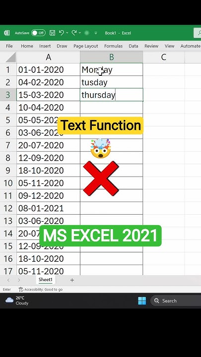 Text Function in Excel | This Hidden Excel Feature🔥 Makes You Look Like a Pro! - YouTube