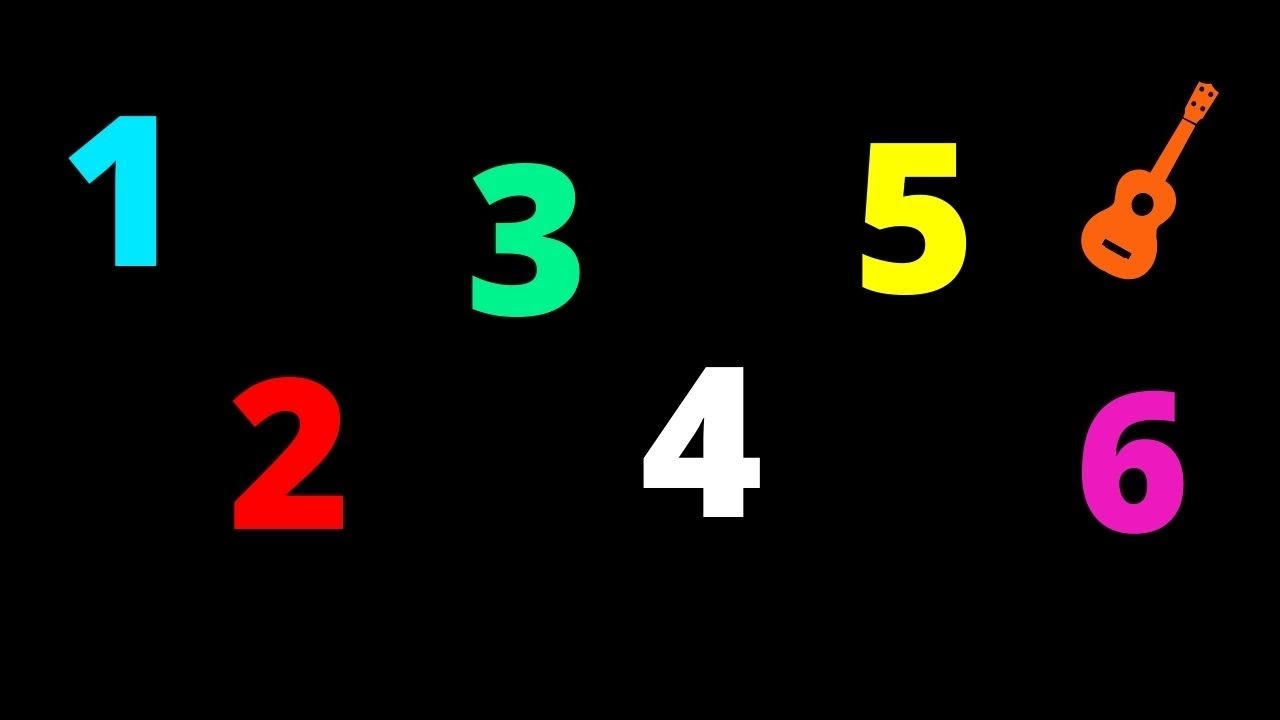 Counting Colorful High Contrast Counting Song For Kids 1 60 Numbers On Counting Colorful High Contrast Counting Song For Kids 1 60 Numbers On