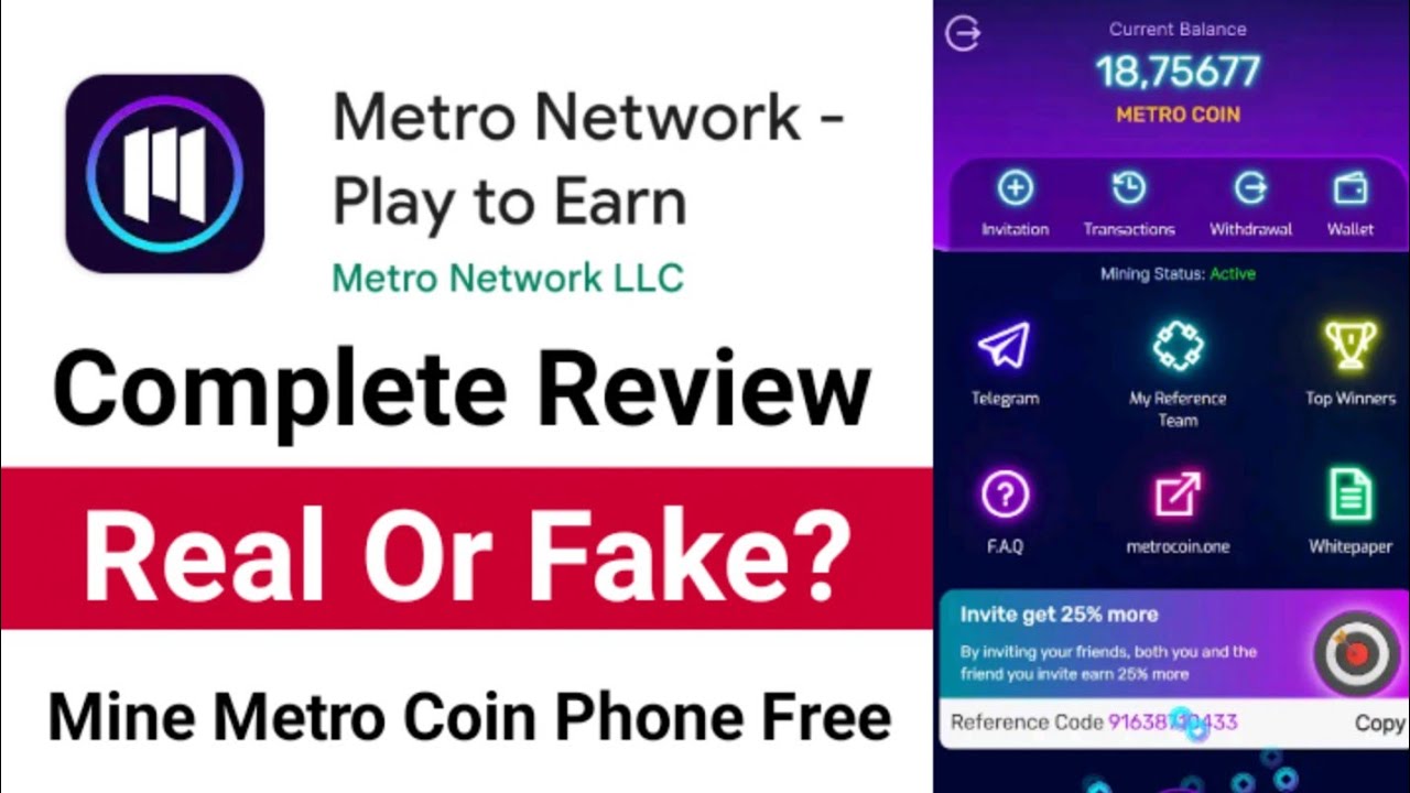 Metro Network Review Metro Network Real Or Fake 🤔 Metro Network ...