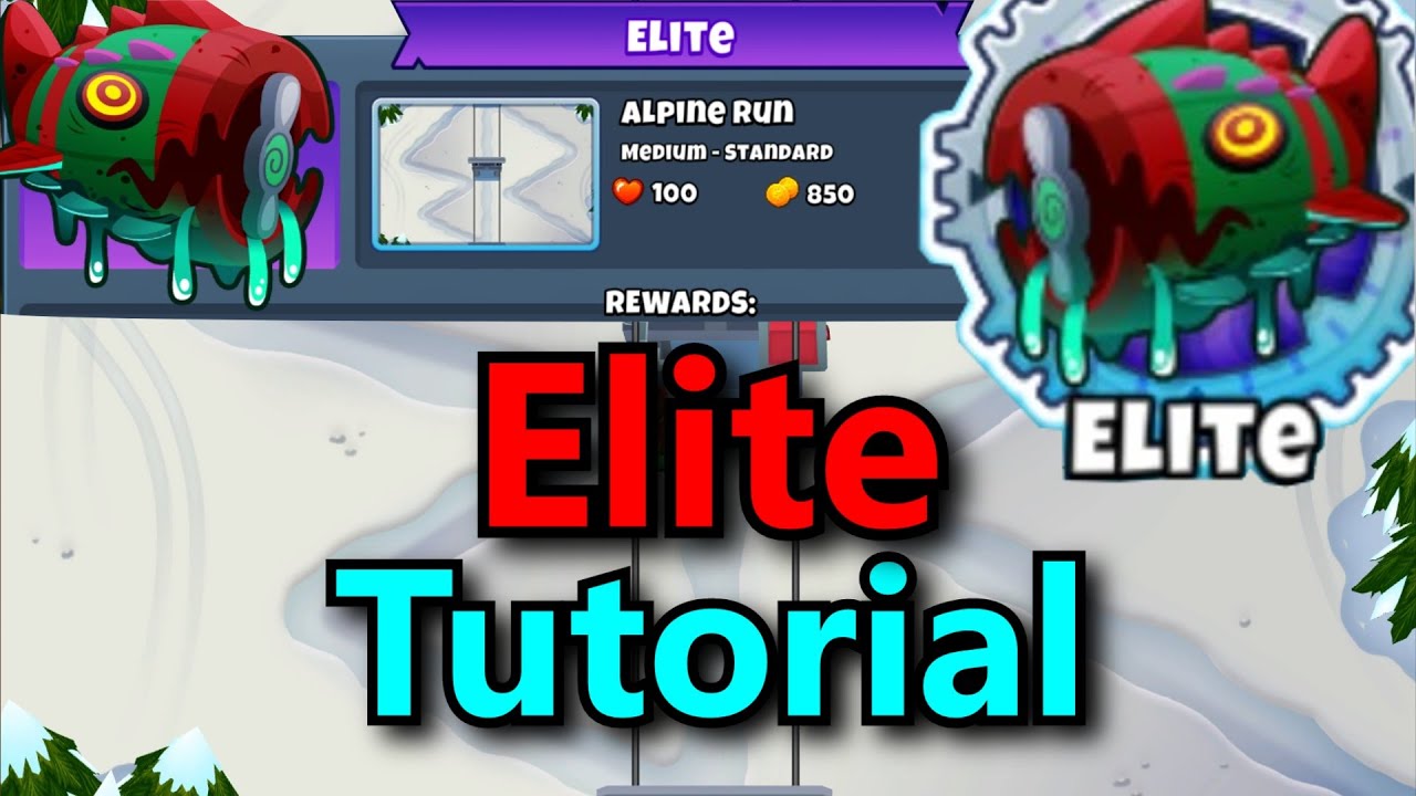 Bloonarius Elite Tutorial || Minimum Monkey Knowledge || Alpine Run ...