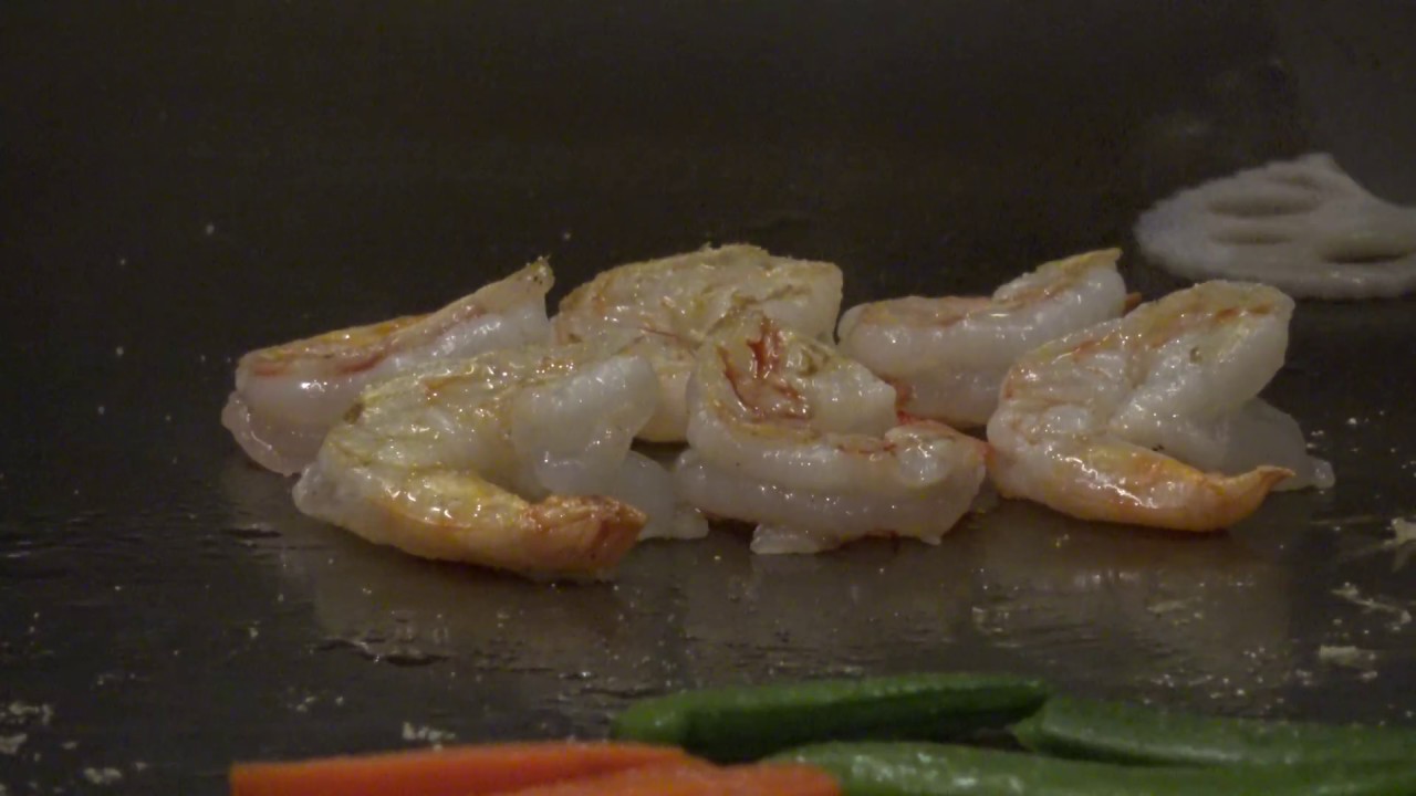 Grilled Shrimp ( Japanese Teppanyaki Style) - YouTube