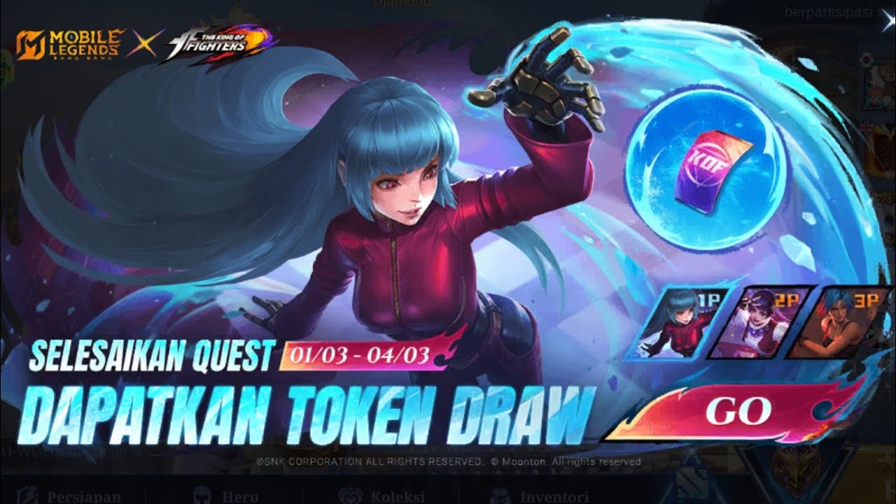 DRAW SPIN SELESAIKAN QUEST KOF X MLBB 2025 - YouTube