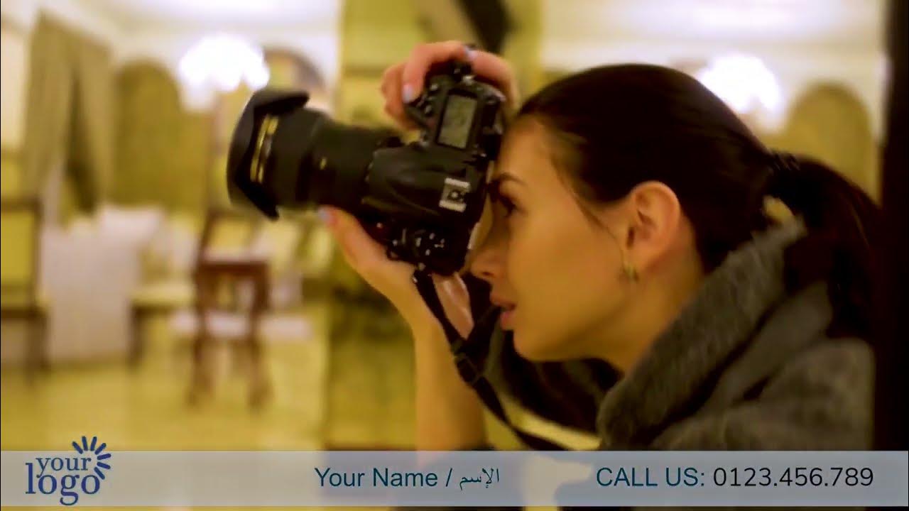 اعلان لمصور فوتوغرافى اعلان جاهز لـ التسويق الالكترونى على السوشيال ميديا Youtube