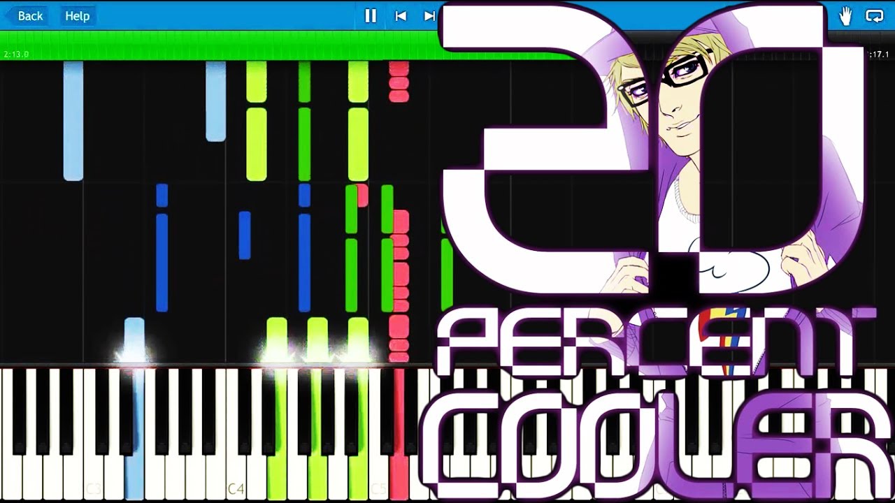 Ken Ashcorp - 20 Percent Cooler | Synthesia Piano Tutorial - YouTube