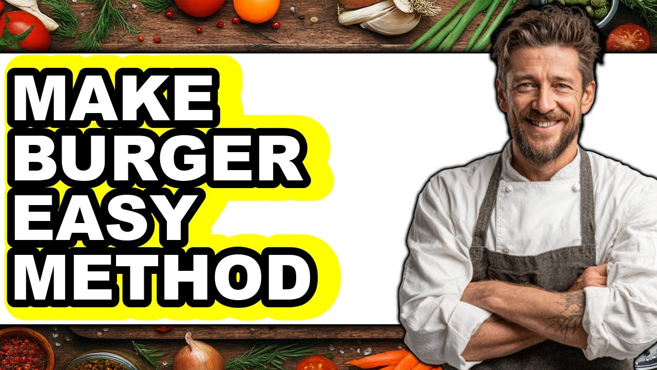 How to Make Burger Easy Method - YouTube