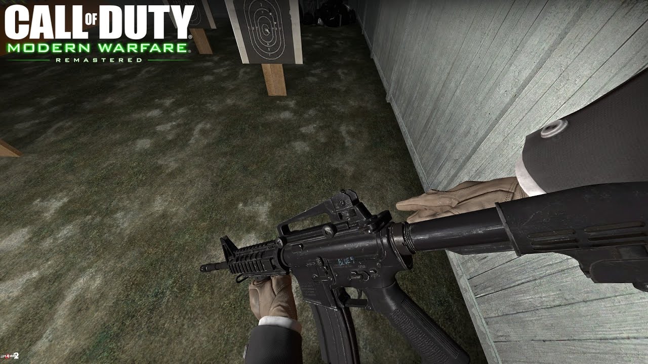 Left 4 Dead 2 M4A1 Call of Duty Modern Warfare Remastered (M16 Weapon ...