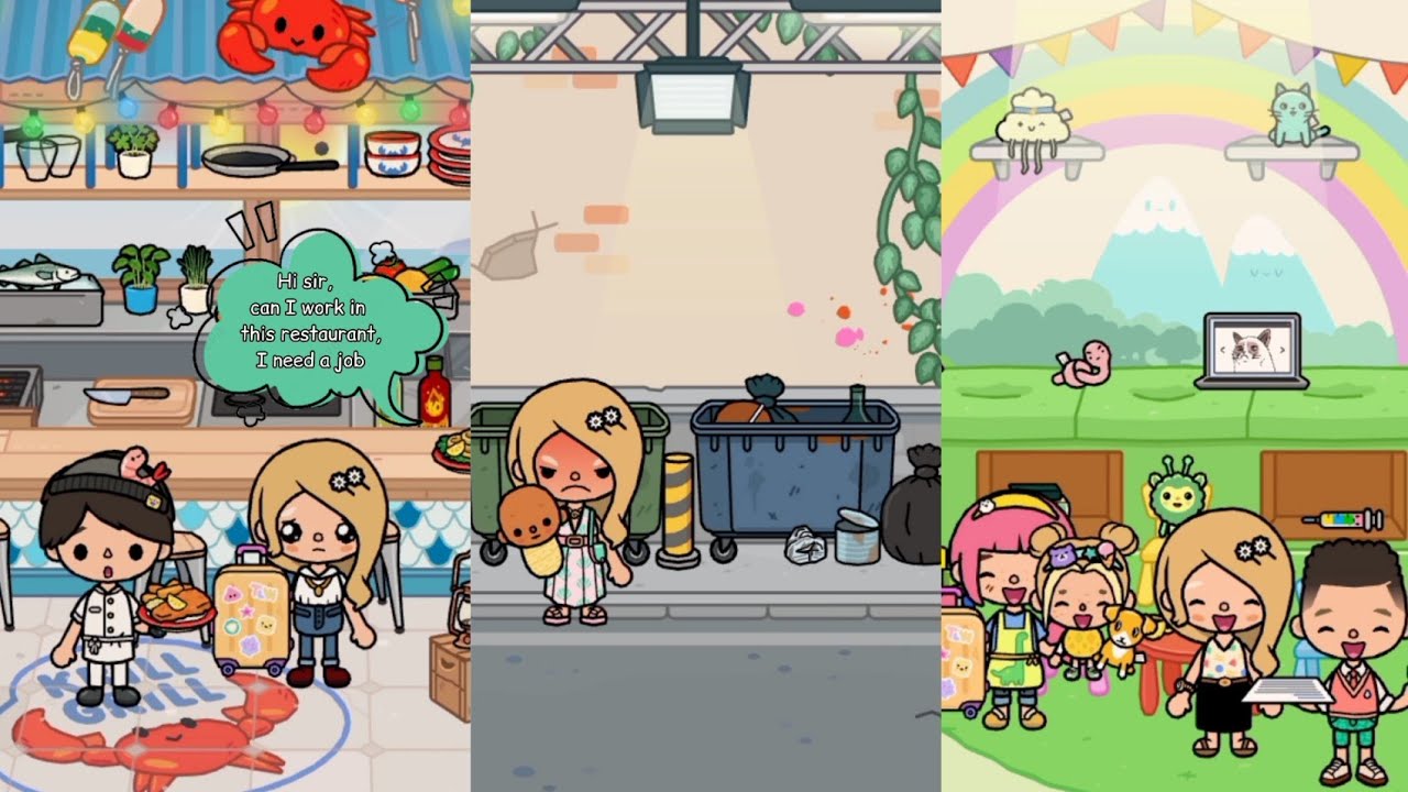 Toca Boca Sad Story Compilation😭🥀|| Sad Story || Toca Life World 🌏 ...